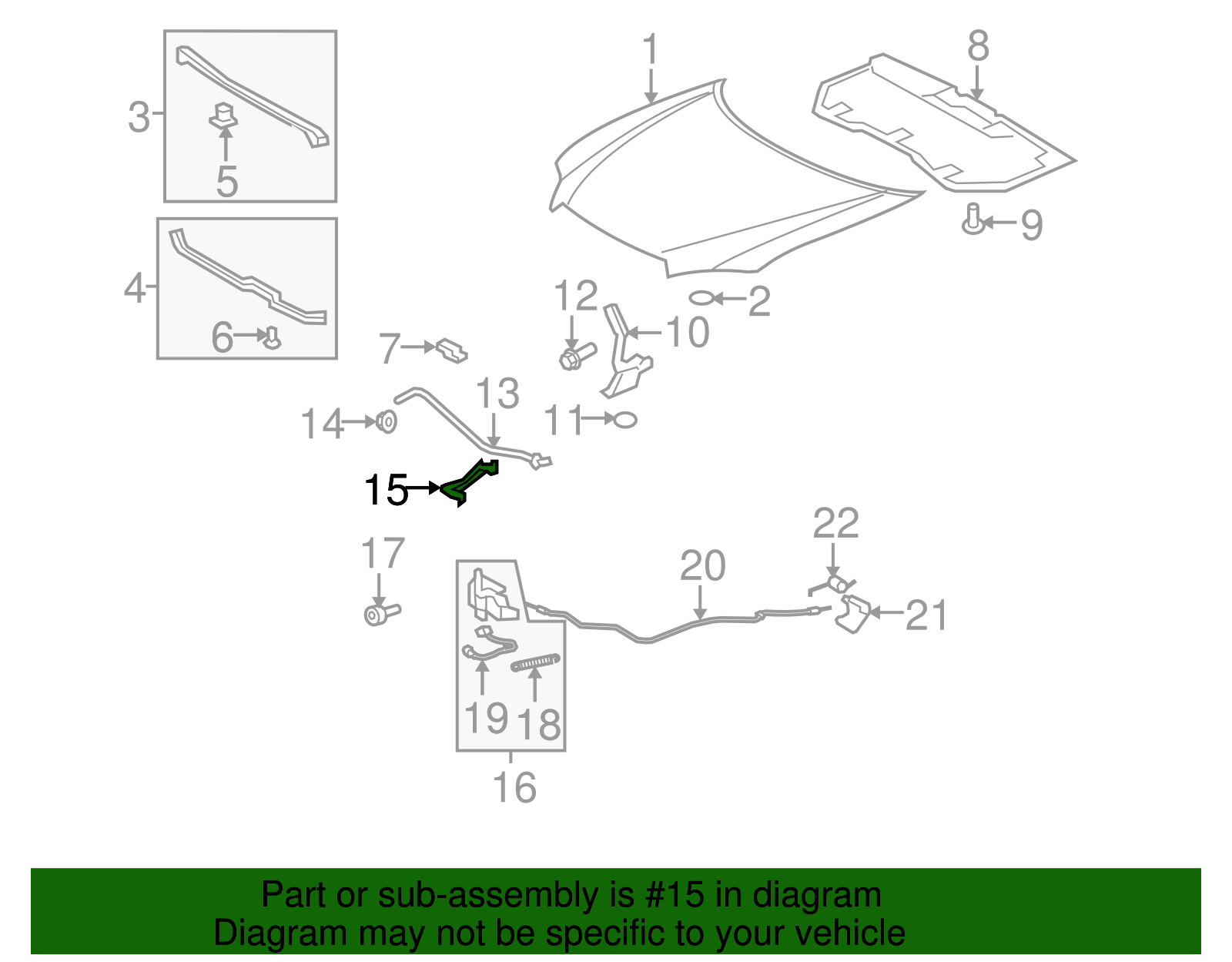 53452-0E020 - Holder 2008-2013 Toyota Highlander | Longo Toyota Parts