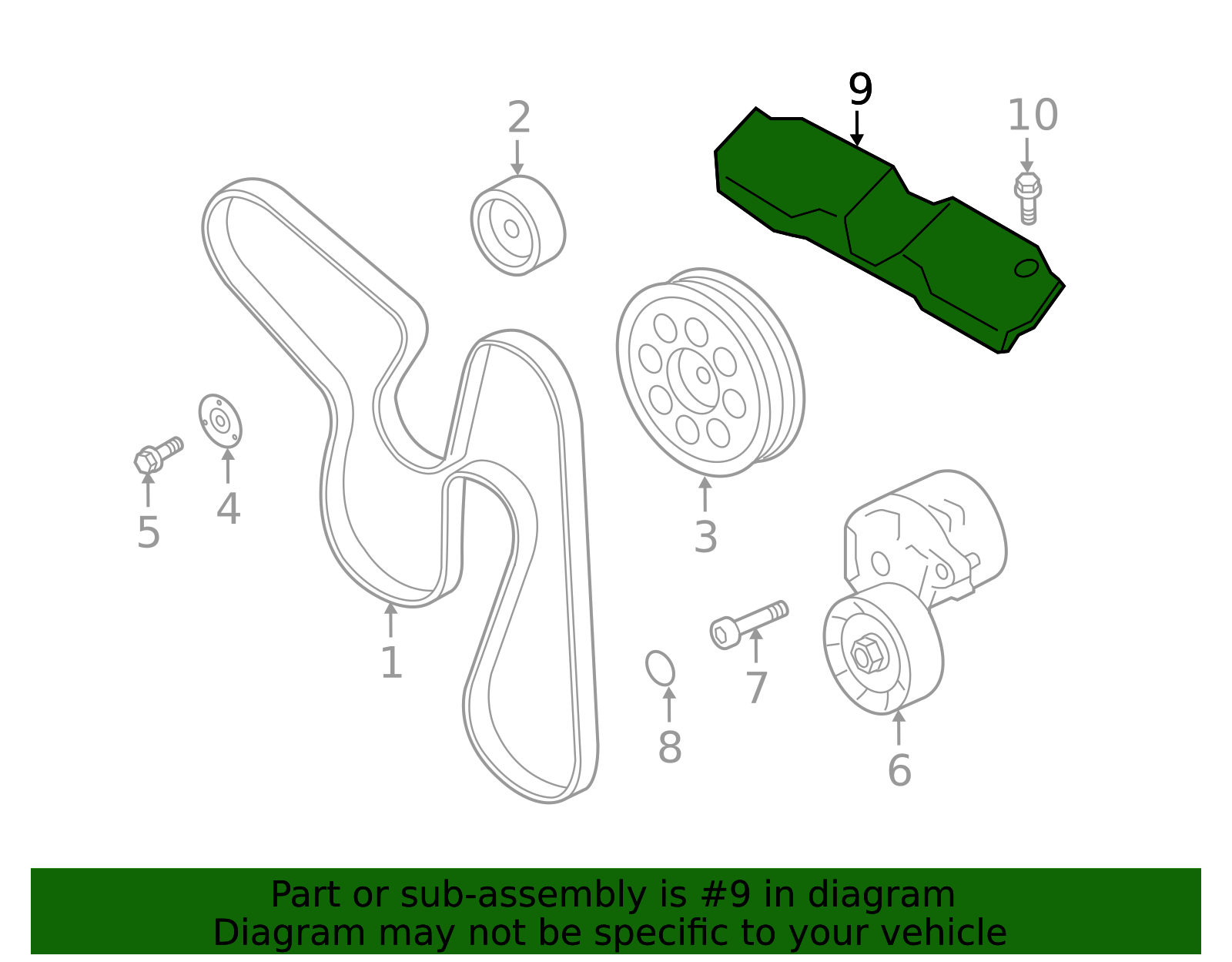 23774AA050 - High-Quality Accessory Drive Belt Cover for 2012-2018 ...
