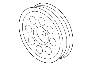 2012-2014 Subaru Impreza Idler Pulley 23770AA060 | Subaru Parts Guys