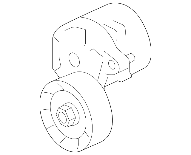 2011-2025 Subaru Accessory Drive Belt Tensioner Assembly 23769AA040 ...