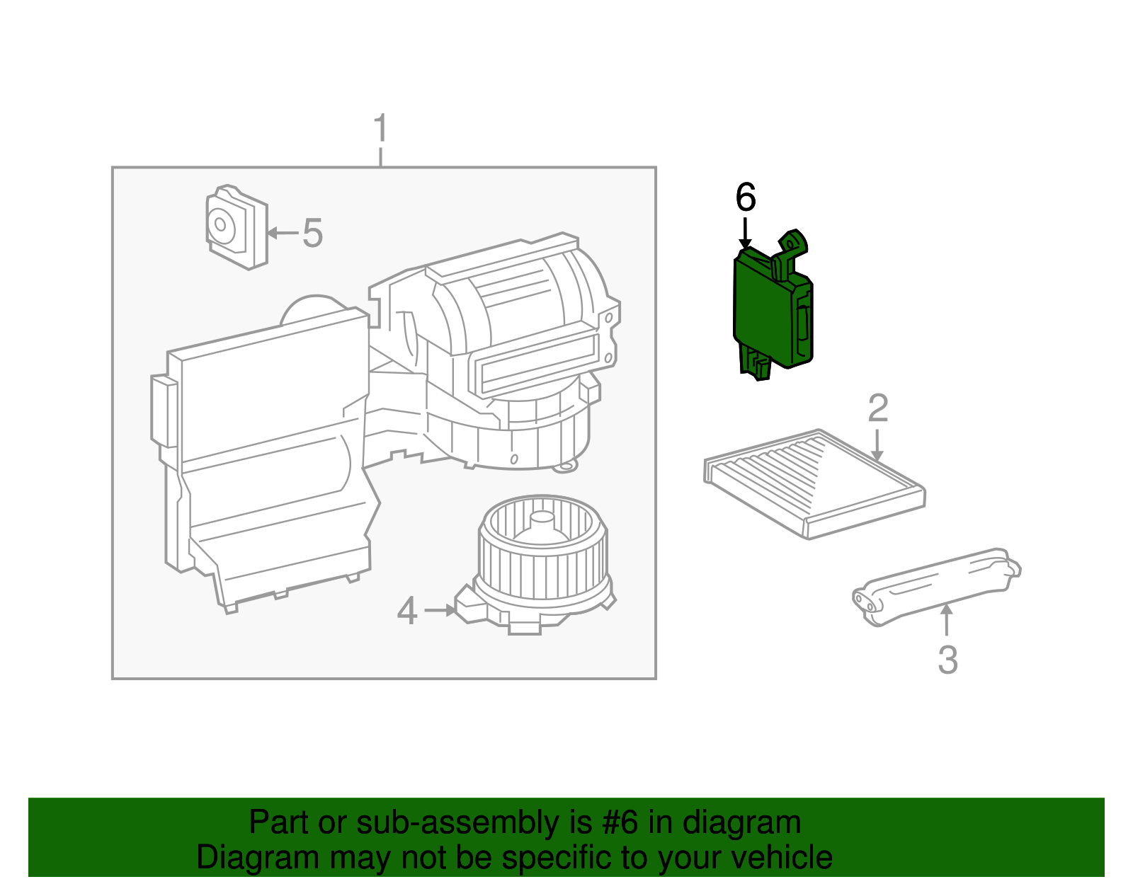 88650-0E170 - HVAC Control Module 2010-2013 Toyota Highlander | Express ...