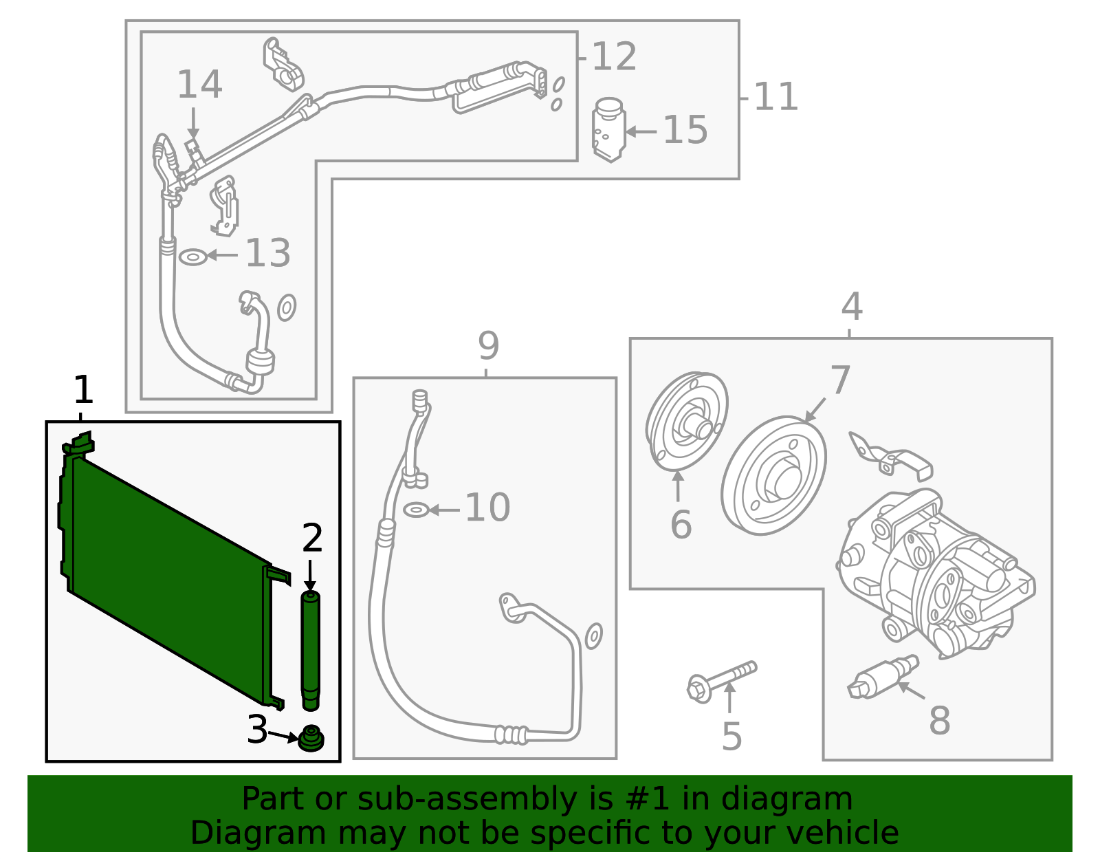 2021-2025 Hyundai Elantra Condenser 97606-AA400 | OEM Parts Online