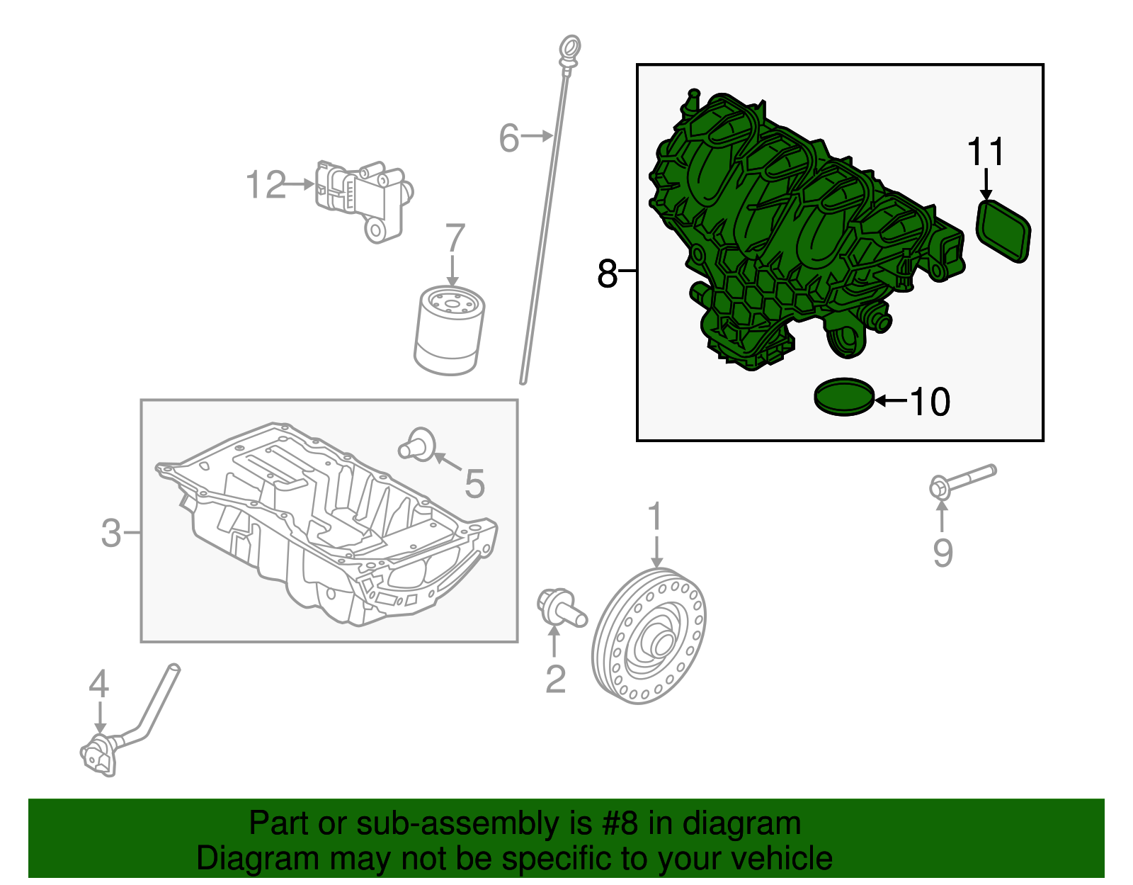 2012-2017 Land Rover | Intake Manifold | LR088577 | Express Land Rover ...