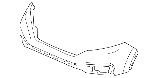 04711-TLA-A50ZZ - Bumper Cover 2020-2022 Honda CR-V | Honda Parts Online