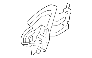 71345-WB003 - 2020 Toyota Yaris - Hinge Support | Nucar Toyota Parts