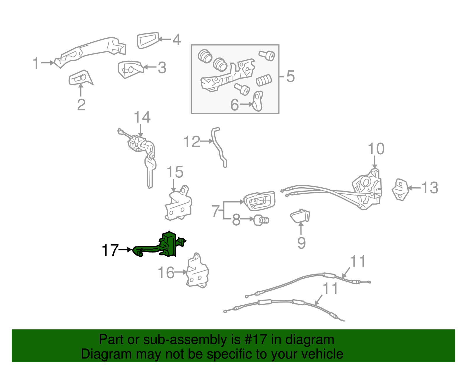 2011-2020 Toyota Sienna Door Check 68610-08021 | OEM Parts Online