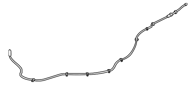 2021-2025 Ford Bronco Sport | Washer Hose | M1PZ-17A605-D | Walls' Ford ...