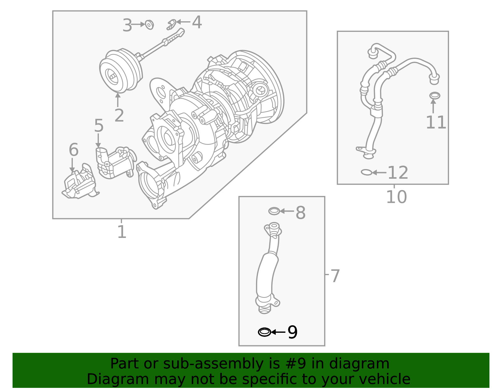 2016-2025 Audi Oil Return Tube O-Ring 1H0-919-371 | Genuine Audi Part