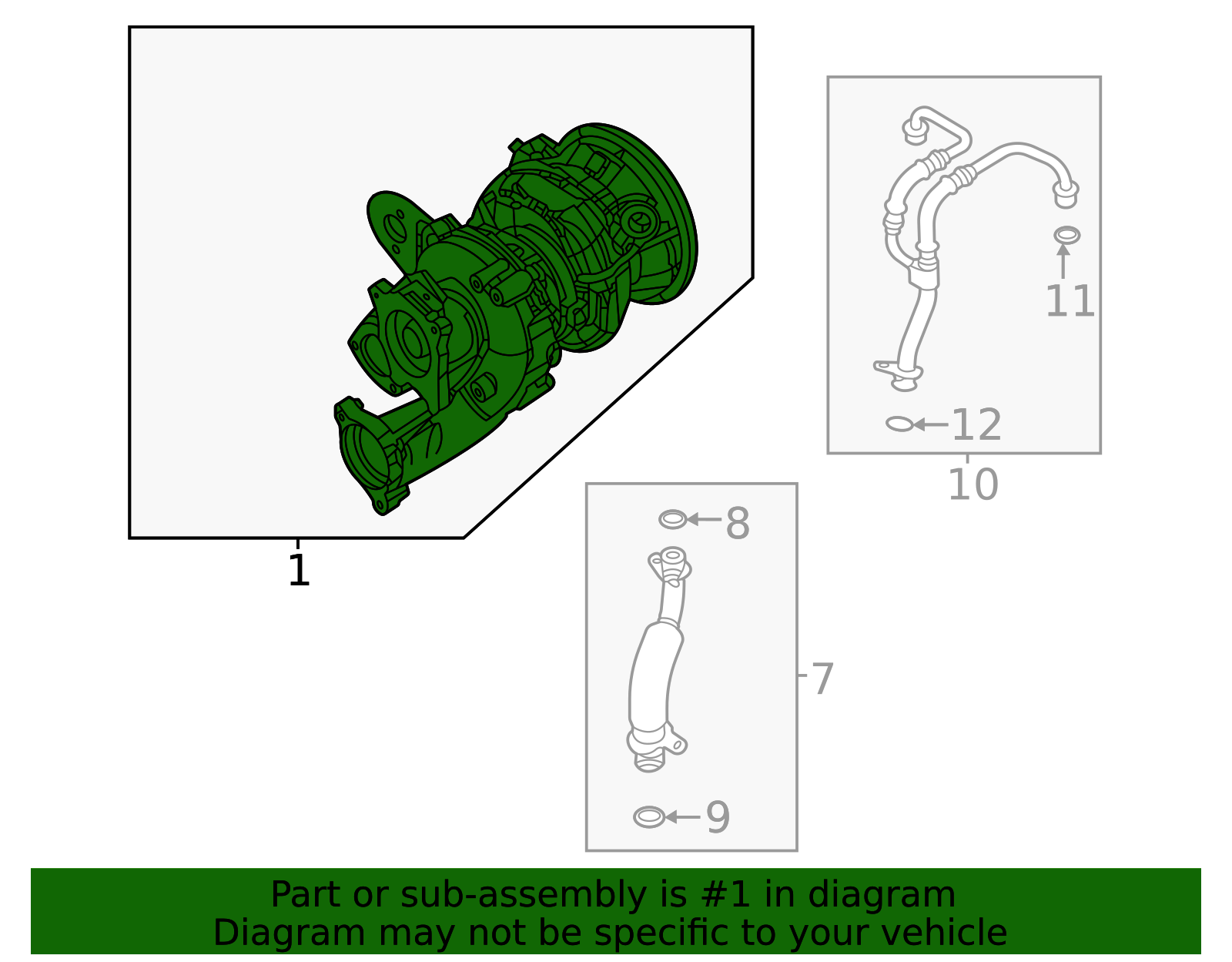 Genuine Audi 0P2-145-701-H | Turbocharger | FREE Shipping on Most Orders $499+ OEMG ...