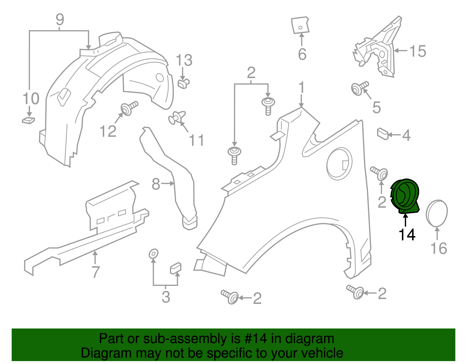 2013-2017 Ford C-Max Charging Port DM5Z-10370-D | Ford OEM Parts Outlet