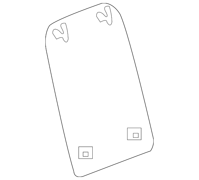 2006-2010 Chevrolet Impala Rear Trim Panel 88996366 | Capital Chevy Parts