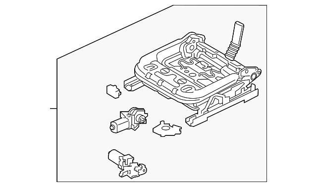 88500-D5010 - Seat Track 2016-2018 Kia Optima | Kia.Parts Store
