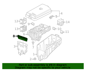 2015-2025 Volkswagen Main Fuse 5Q0-937-629-C | VW Direct Auto Parts