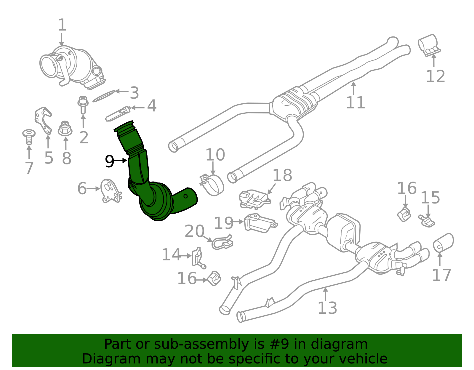 18-32-7-856-828 - Catalytic Converter - 2018-2025 BMW | BMW Parts Exchange