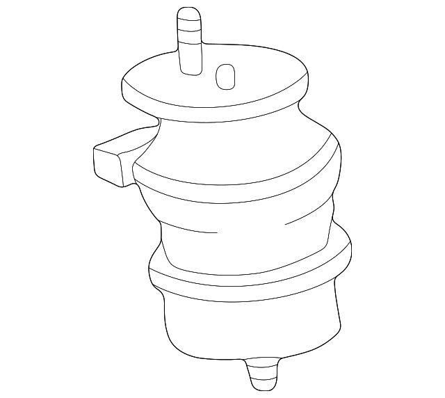 12361-50170 - Front Mount For 2001-2006 Lexus LS430 | Lexus OE Parts