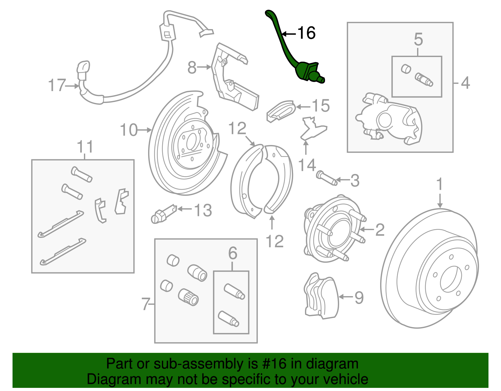 BRAB-315 - Motorcraft™ ABS Sensor 2011-2017 Ford | Ford Parts Center