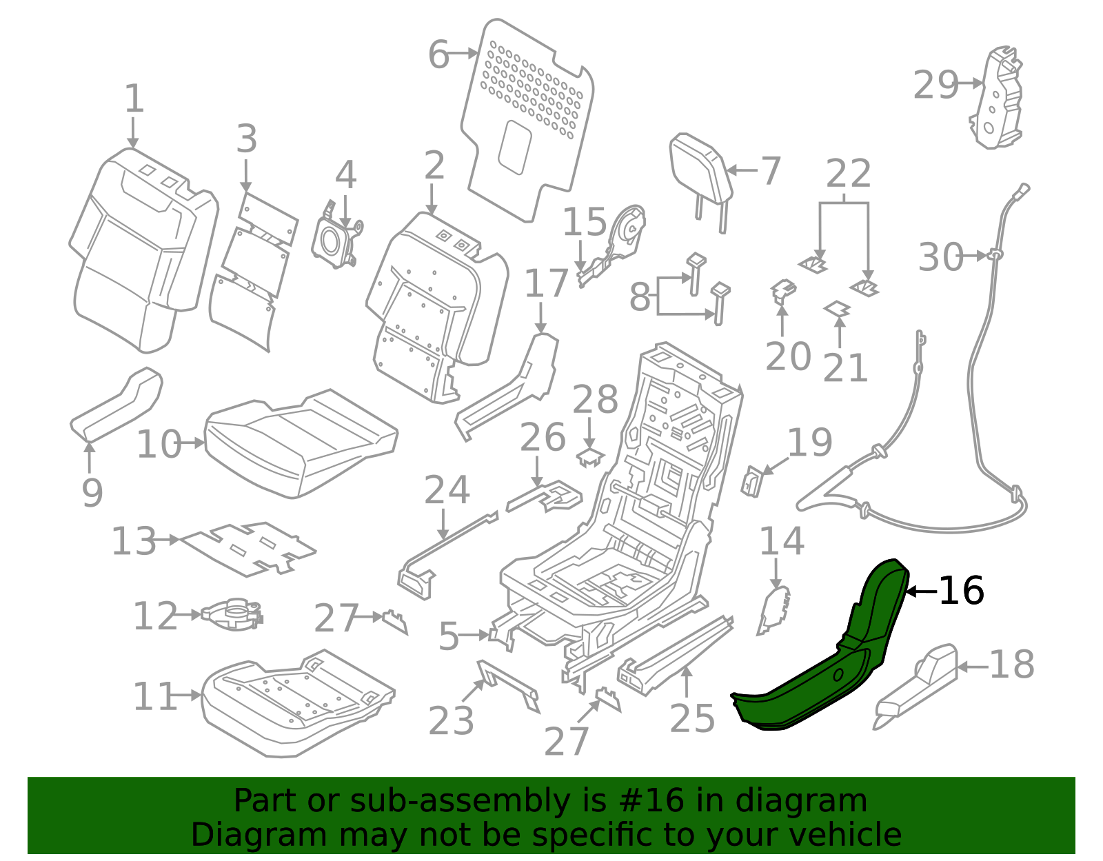 2020-2024 Lincoln Aviator Valance LB5Z-7867460-AA | Awesome Parts Ford