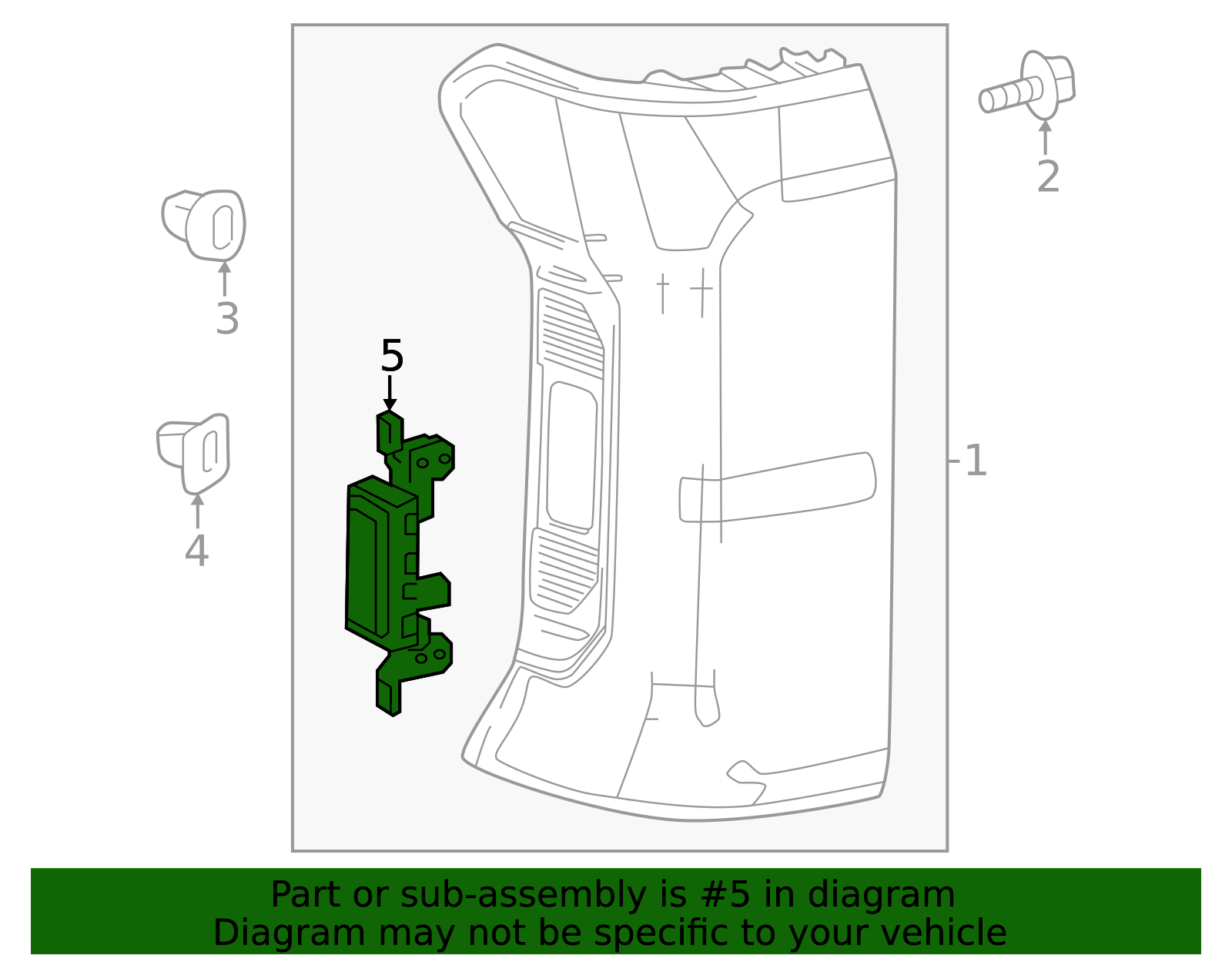 84945-0C010 - High-Quality Tailgate Release Switch for AutoNation Parts