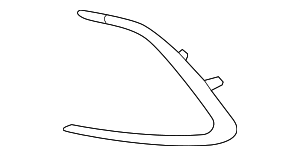 52713-06120 - Outer Molding 2021-2024 Toyota Camry | Toyota San Diego Parts