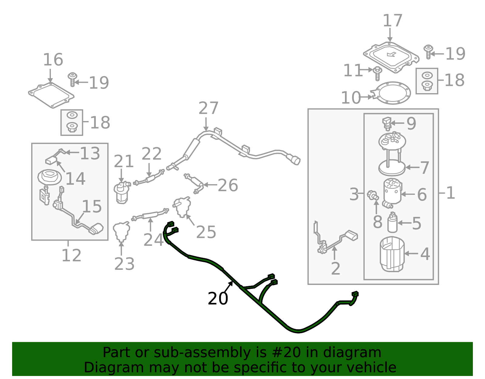 31131-D2000 - High-Quality Wire Harness for 2017-2022 Genesis G90 ...