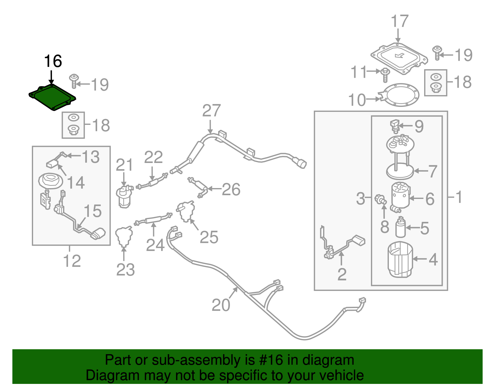 Hyundai - 31107-D2500 - Access Cover - 2017-2022 Genesis G90 | OEM ...
