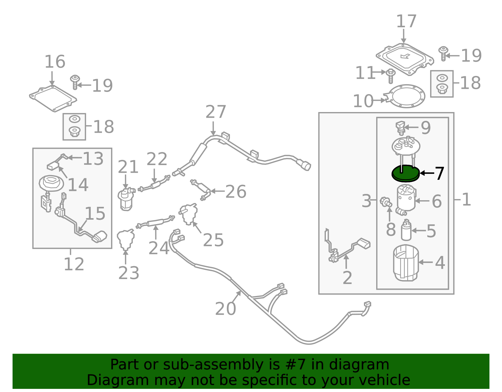 Fuel Pump Gasket 35322-2G700 | OEM Parts Online