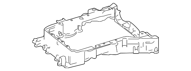 651-014-02-00 - Oil Pan Mercedes-Benz USA Parts