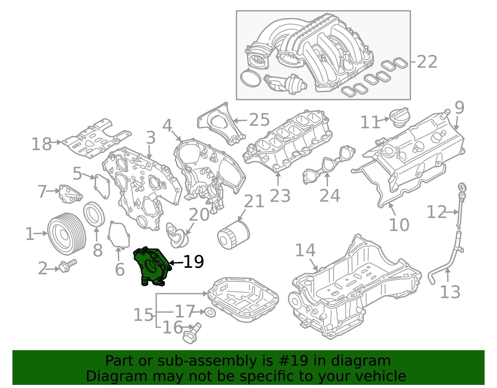 2005-2021 Nissan Oil Pump 15010-EA20A | Parts for Nissans