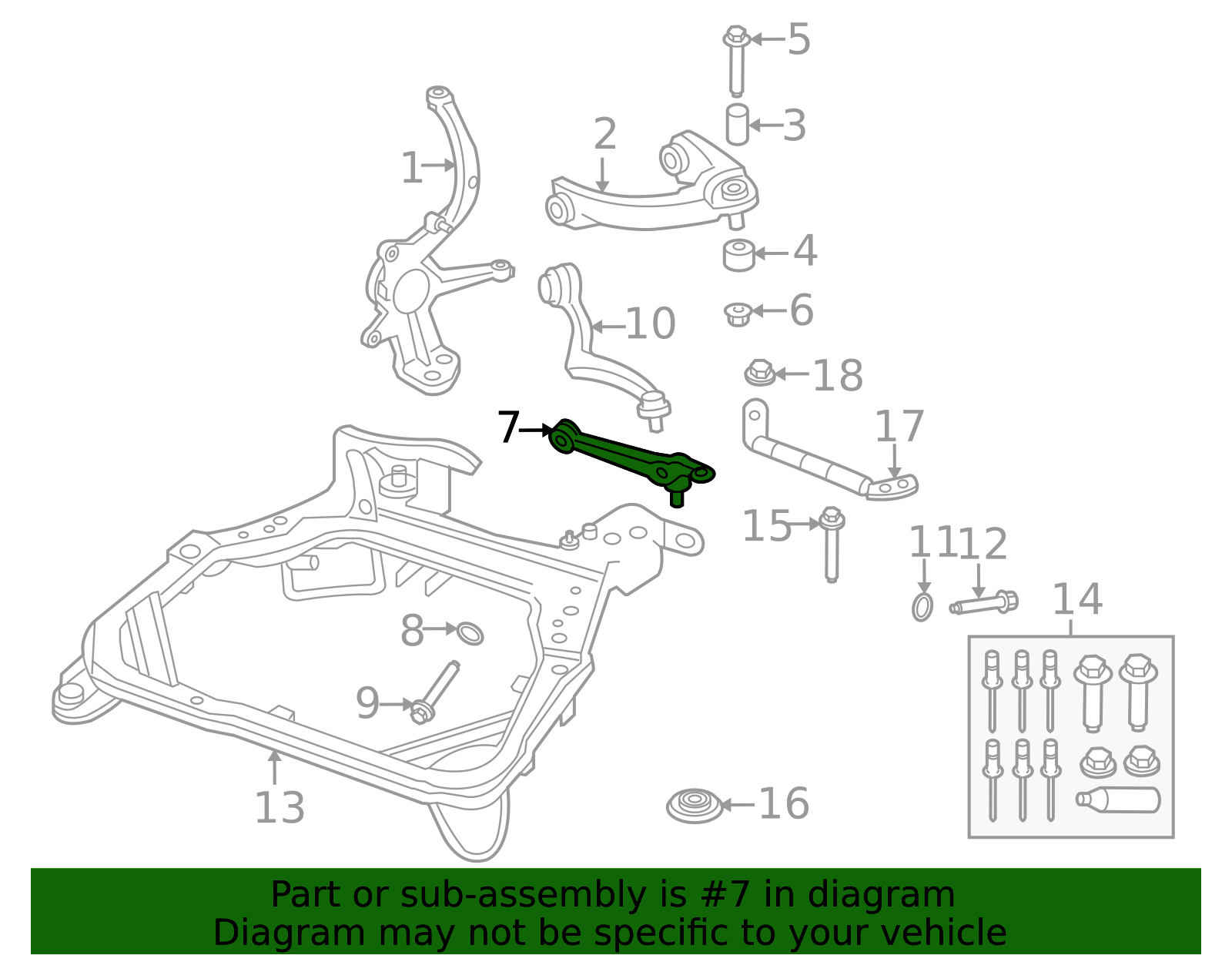 2006-2007 FORD Ft Lower Control Arm 6M8Z-3078-A | Ford OEM Parts Outlet