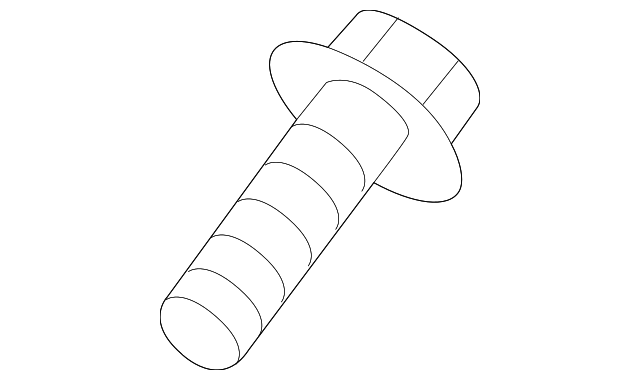 2010-2021 Mazda Reflector Screw 9986-50-412B | RealMazdaParts.com