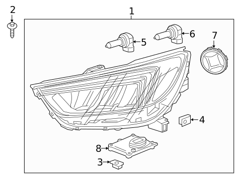 Headlamp Components for 2025 Buick Envista | GM Parts Center