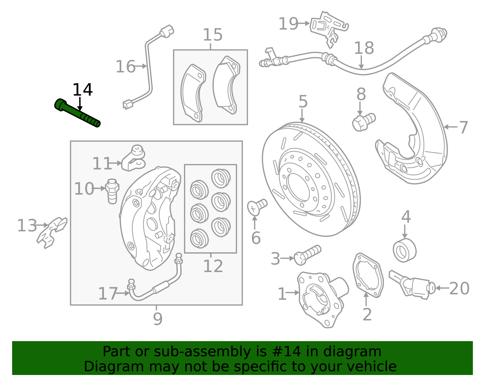 2010-2025 Porsche Caliper Mount Bolt PAF-004-571 | OEM Parts Online