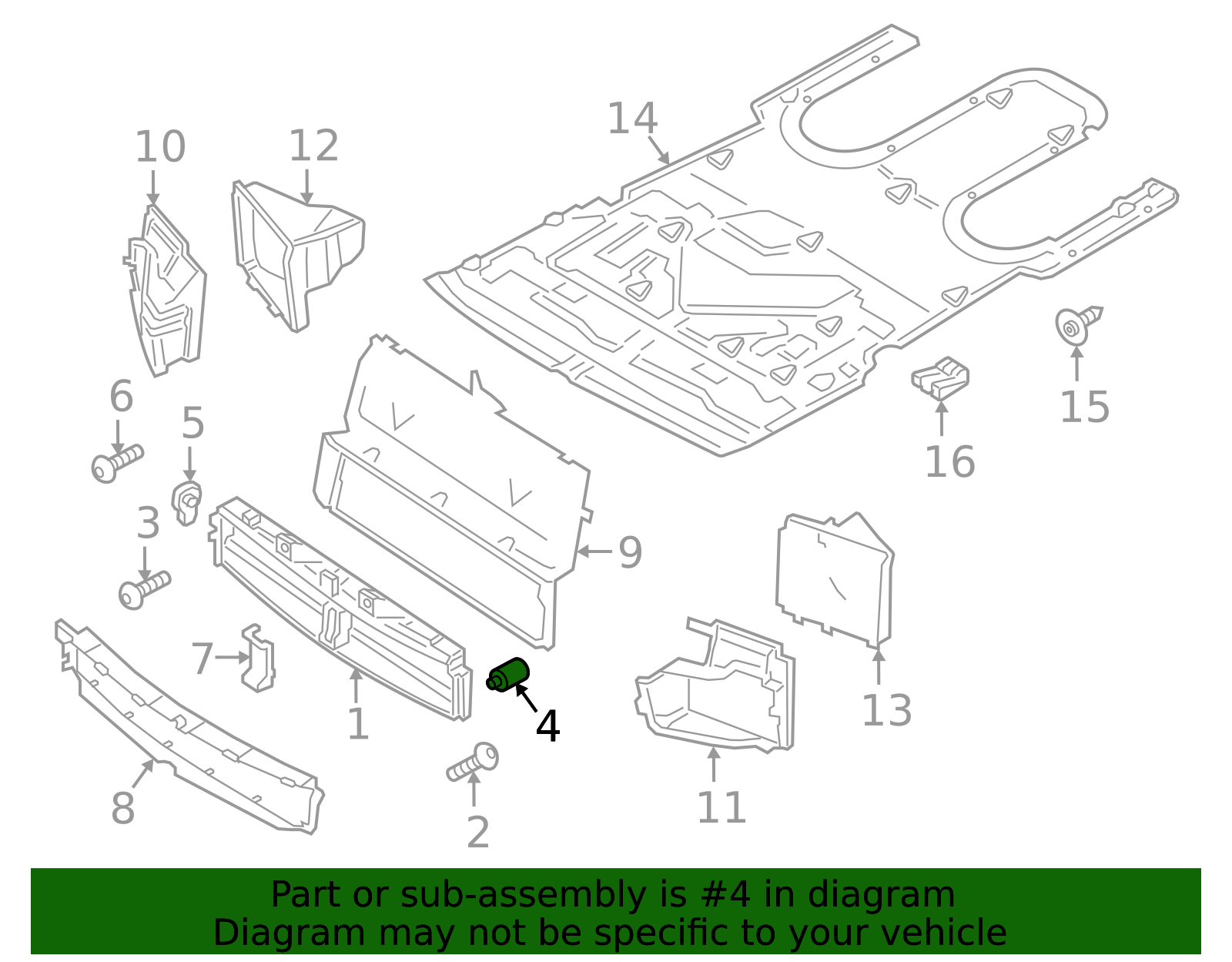 2015-2026 Porsche Ambient Temp Sensor 9A7-820-535 | OEM Parts Online