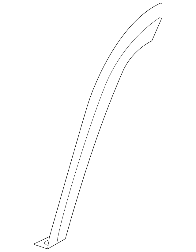 2022-2024 Volkswagen Taos Wheel Opening Molding 2GJ-854-970-A-9B9 | OEM ...