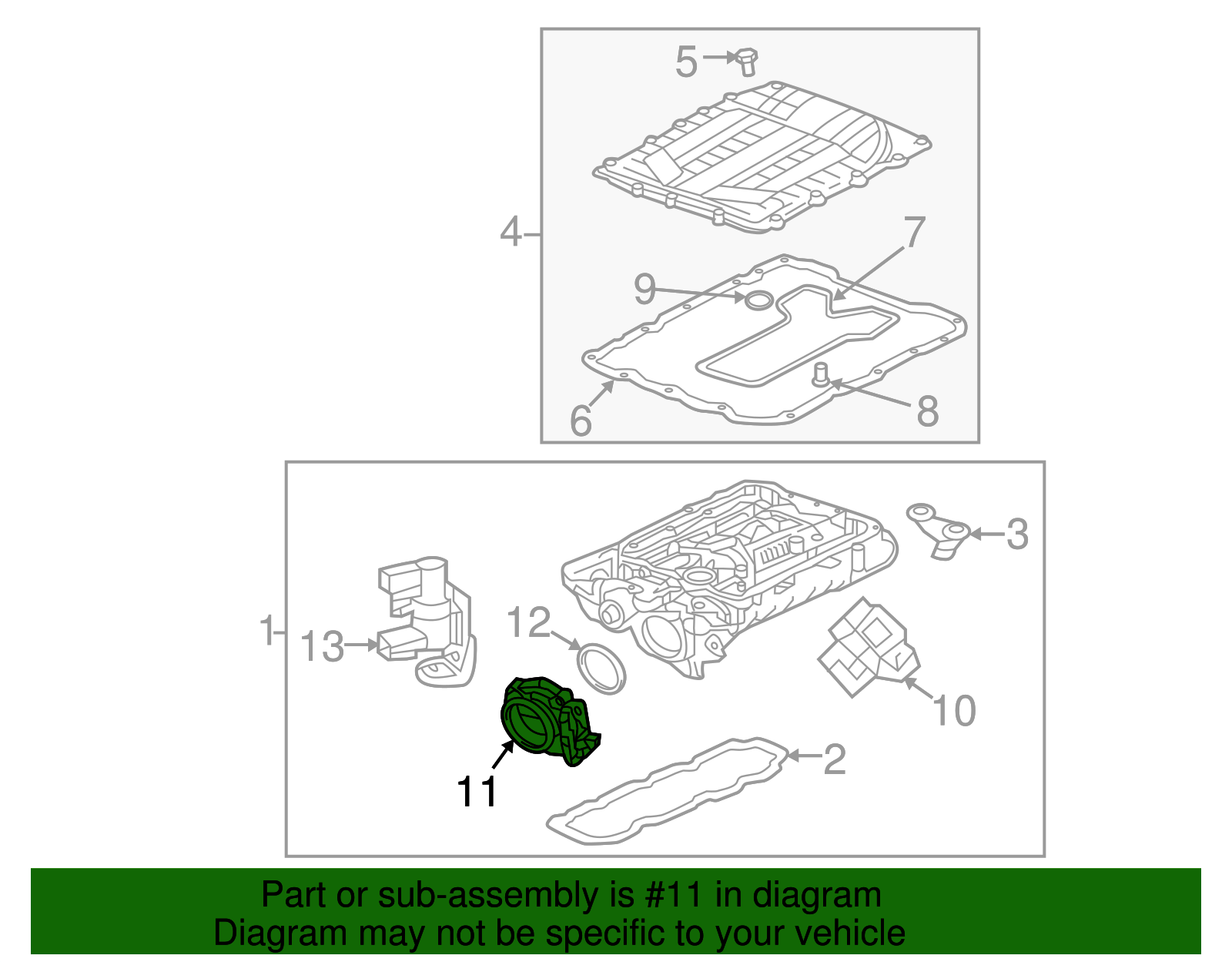 2015-2021 GM (Replaces 12729495) Throttle Body 12733469 GM ...