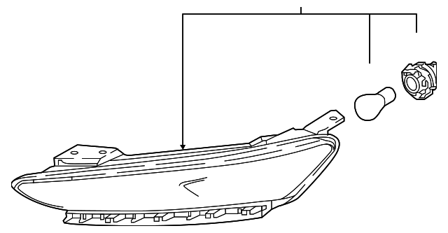 2022-2023 Hyundai Kona Daytime Run Lamp 92207-J9510 | OEM Parts Online