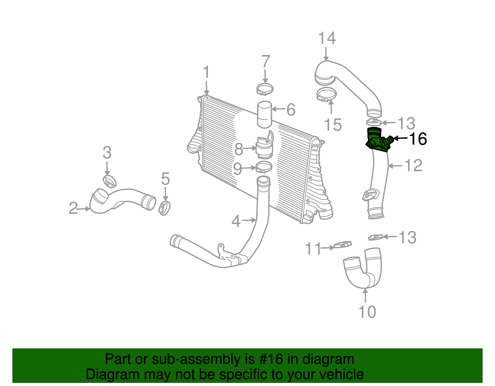 Genuine Charge Air Absolute Pressure Sensor for 2003-2011 Saab | Part ...