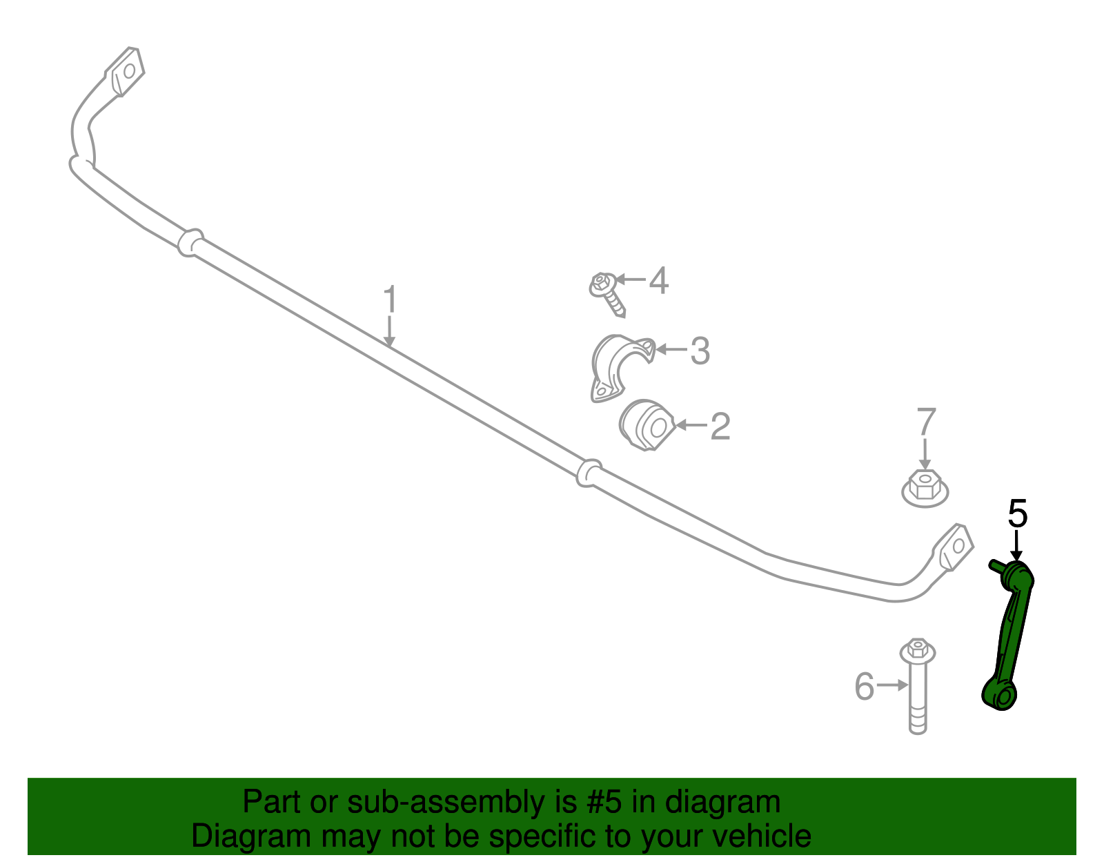 33-55-6-790-324 - Stabilizer Link 2011-2018 BMW | BMW Auto Parts Warehouse