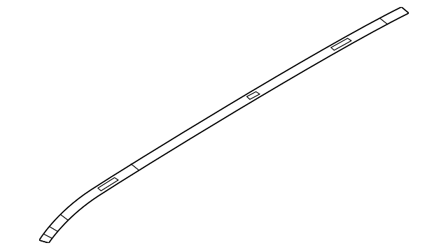 2017-2024 Nissan Armada Roof Molding 73853-1LB0B | OEM Parts Online