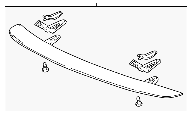 71700-TBJ-A01ZA - Spoiler Assembly 2017-2020 Honda Civic | Honda Parts ...