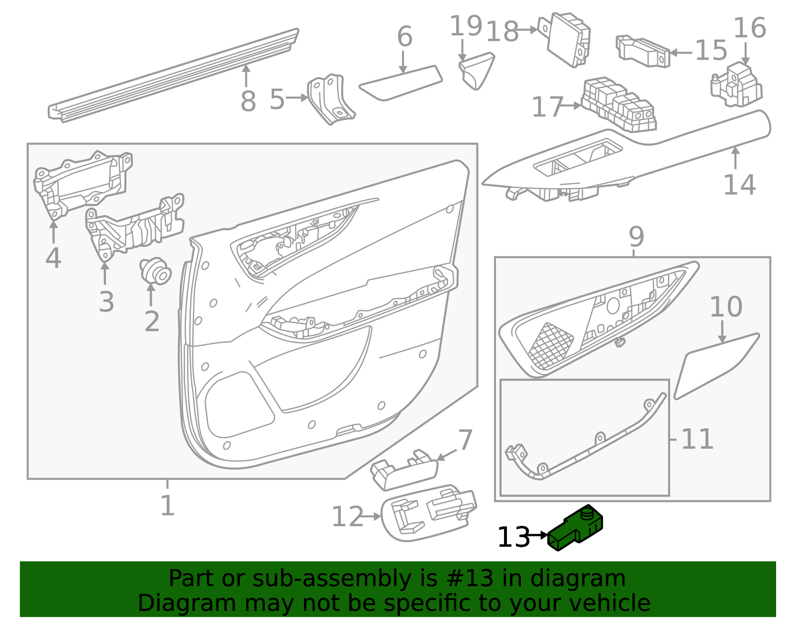 2022-2025 Lexus | Courtesy Lamp | 81080-78030 | Express Lexus Parts
