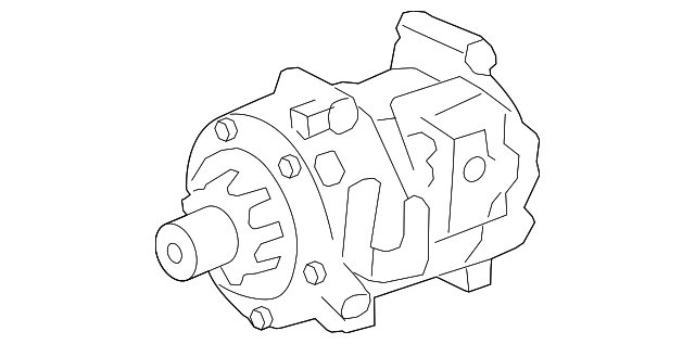 Genuine Toyota A/C Compressor part# 88310-0T020 for 2009-2015 Toyota ...