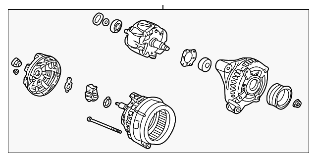 06311-RJA-505RM - Alternator 2005-2008 Honda | Honda Parts Online