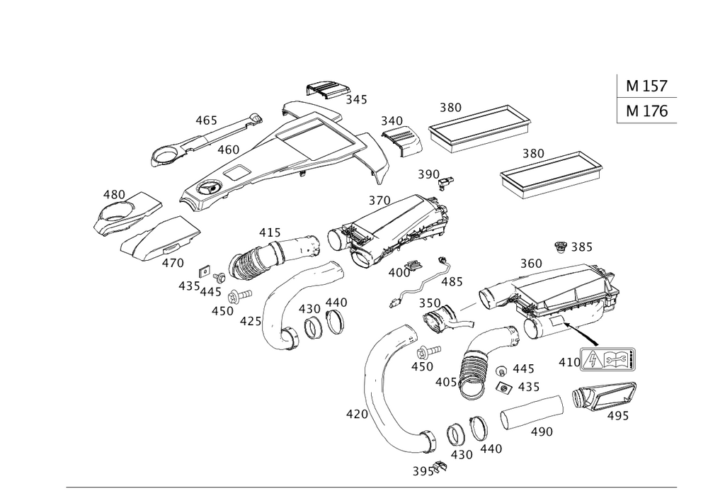 279-010-35-00 - Engine Cover - 2016-2018 Mercedes-Benz | Buy Mercedes ...