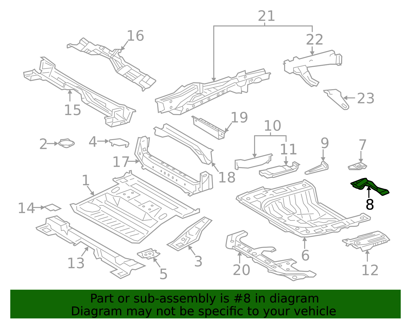 2021-2025 Toyota Spare Bracket 51908-42060 | Toyota Parts Center