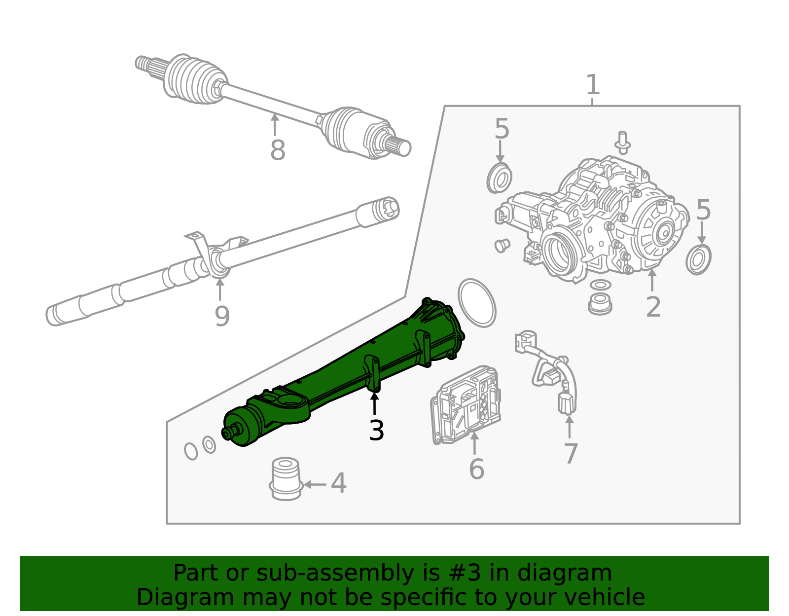 2016-2020 Buick Envision Driveline Torque Tube 84417054 | Capital Chevy ...