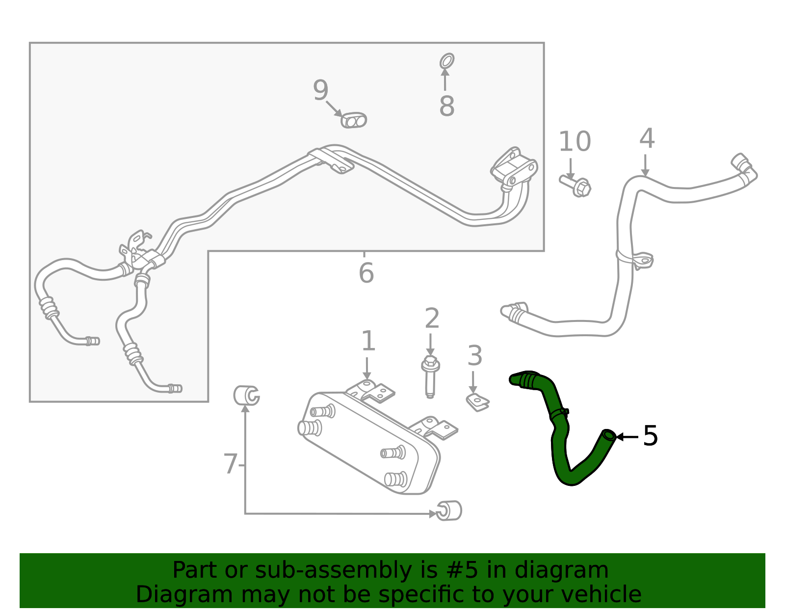 Radiator Hose MB3Z-8N021-D - Dependable OEM Engine Cooling | AutoNation ...