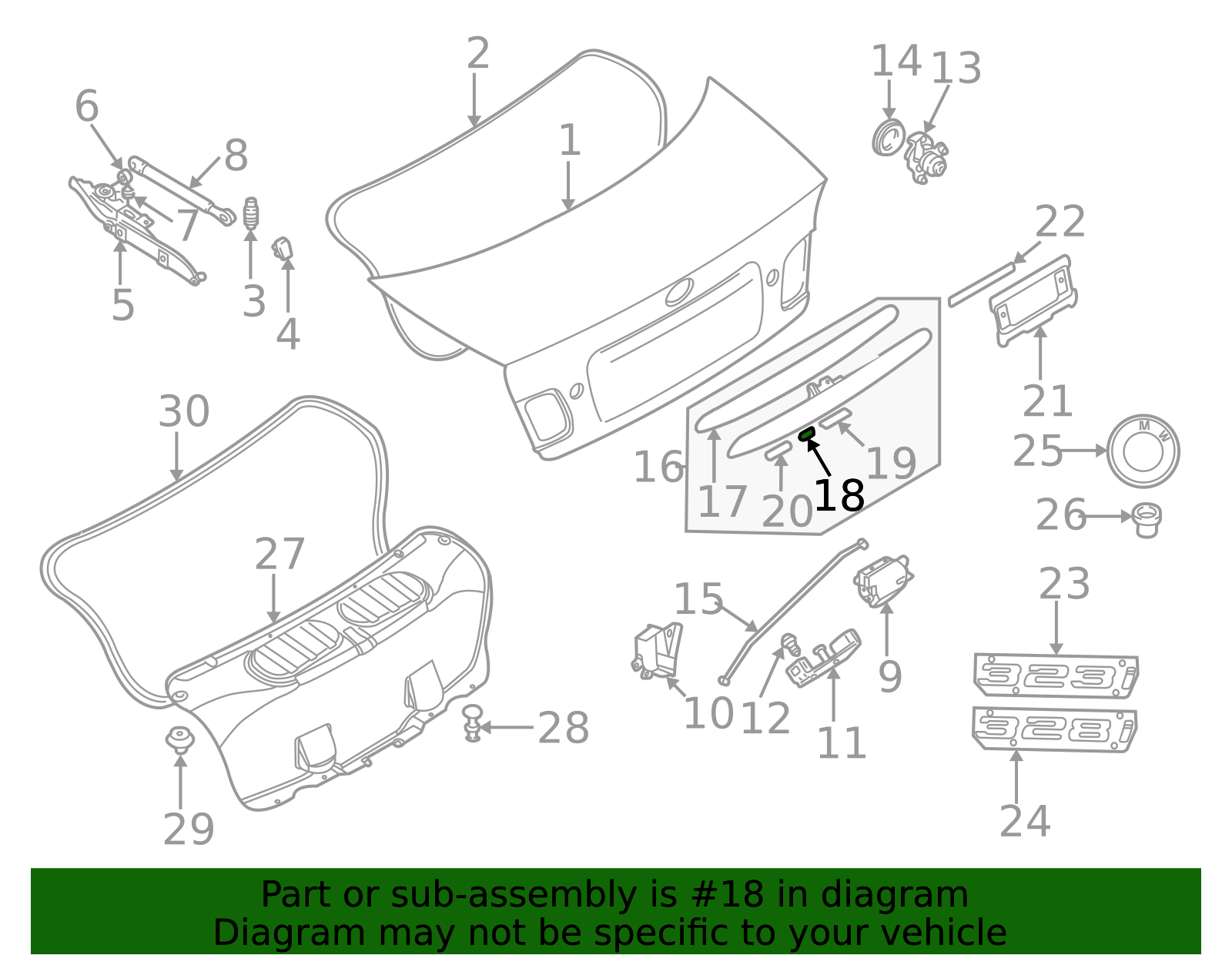 51-13-8-185-792 - 1999-2006 BMW - Micro-Switch | BMWPartsHub