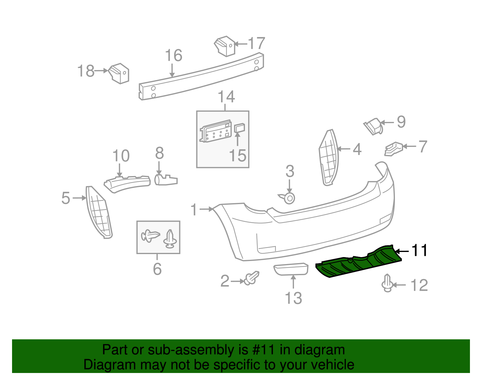 2008-2014 Scion xD Under Cover 58398-52050 | Toyota Parts Center