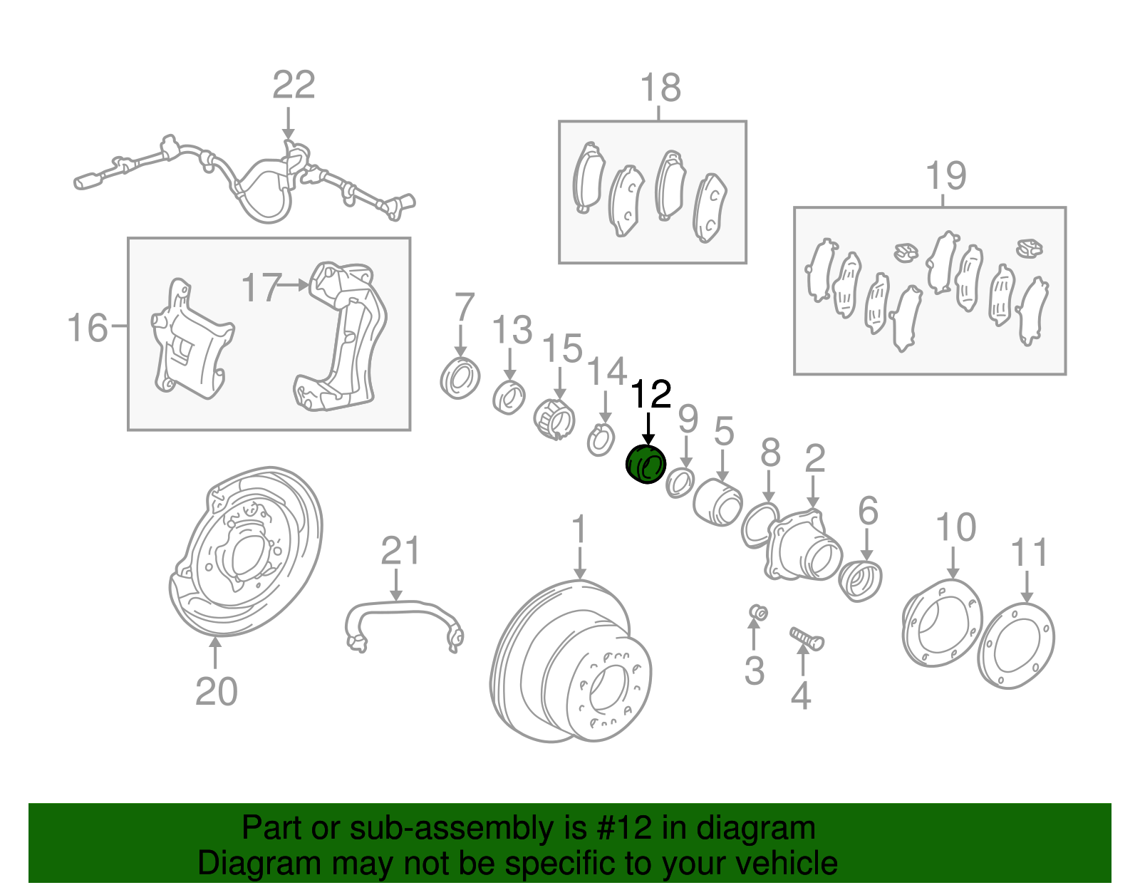 42423-60030 - Retainer 1998-2007 Toyota Land Cruiser | Longo Toyota Parts